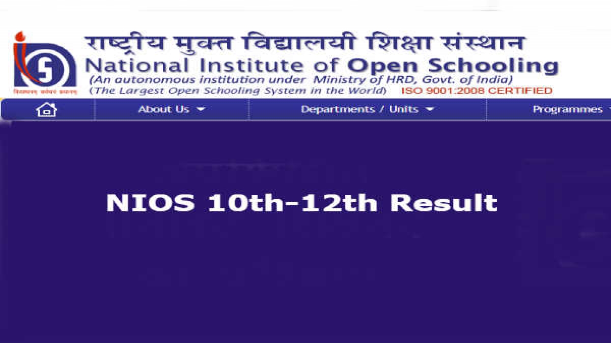 NIOS 12th Result 2020: 12ನೇ ತರಗತಿ ಪರೀಕ್ಷಾ ಫಲಿತಾಂಶ ರಿಲೀಸ್ | NIOS 12th ...
